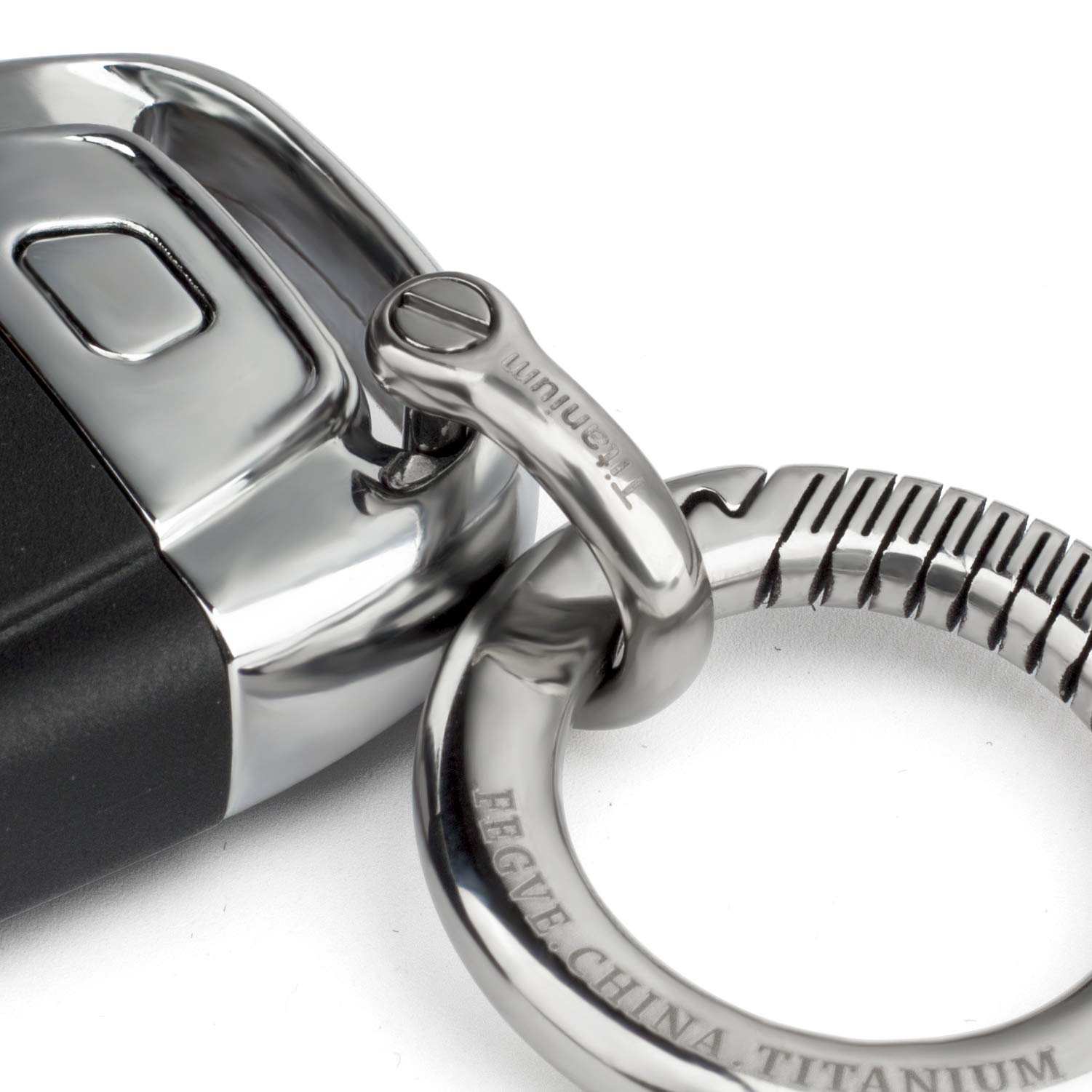 Screw Shackle Key TISUR D-Rings With Screw Shackle - Titanium Key Chain ...