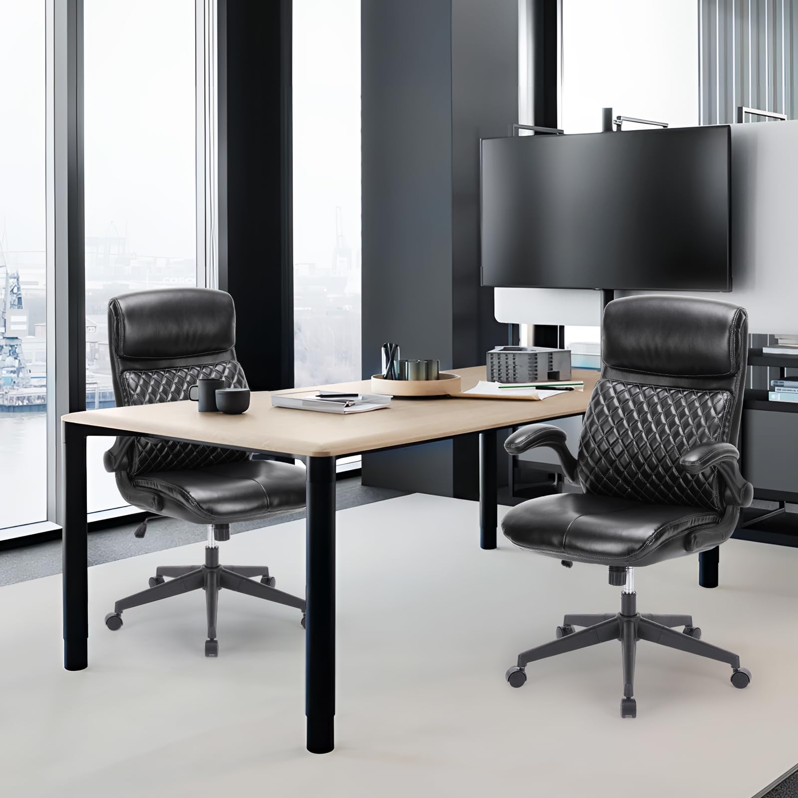 Snapklik.com : Executive Home Office Chair, Ergonomic Computer Desk Chair