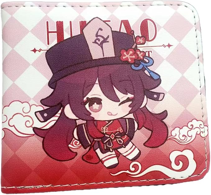 Amazon.com: CHERSE Genshin Impact Wallet,Genshin Impact Leather Bifold ...