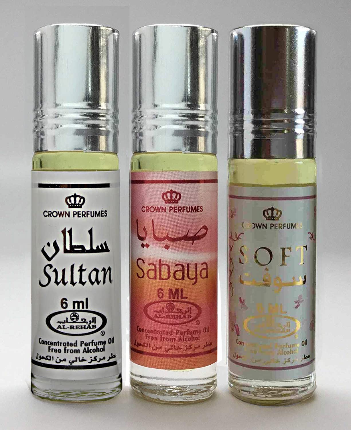 Amazon.com : Al-Rehab Perfume Oils - Special 3-pack - Choco Musk - Soft ...