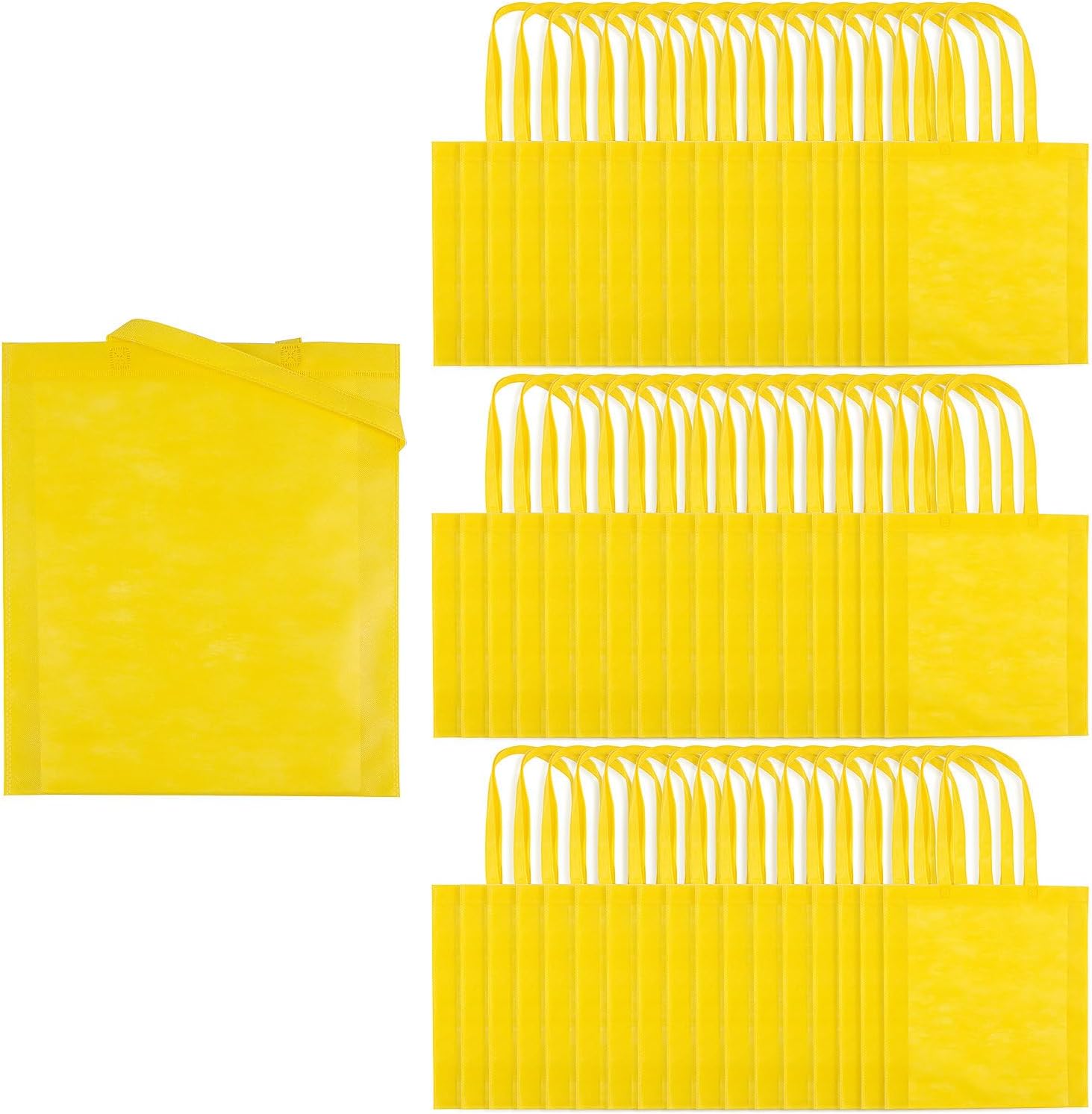 Amazon.com: Fun Express 15" x 17" Bulk 48 Pieces Large Yellow Nonwoven ...