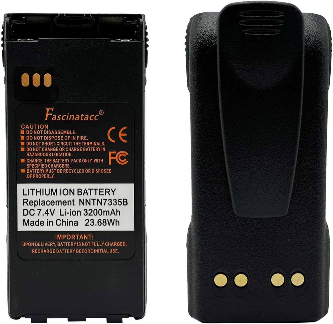 Amazon.com: Fascinatacc NNTN7335B NNTN7335 NTN9858C 3200mAh Li-ion ...