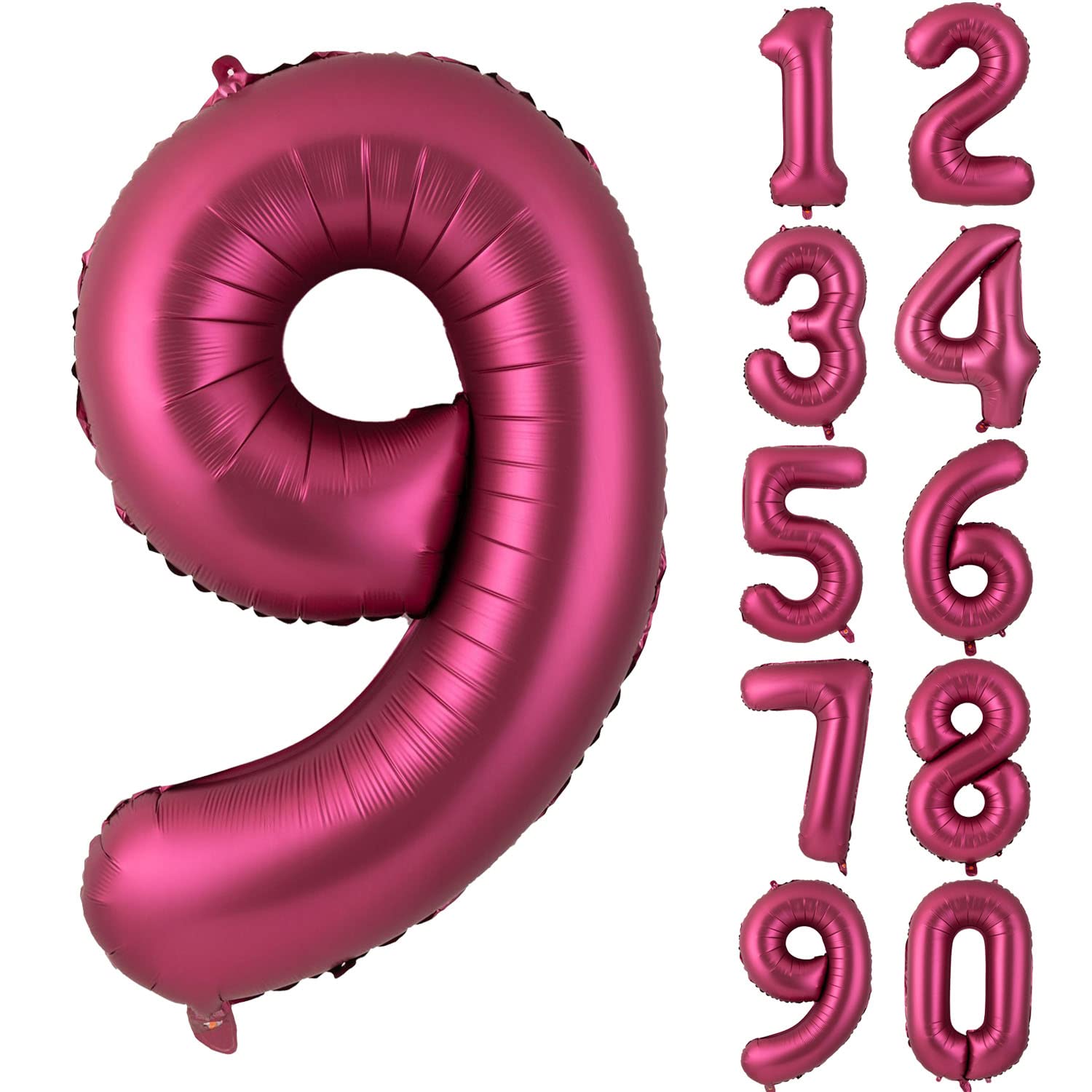 Maroon Color For Number