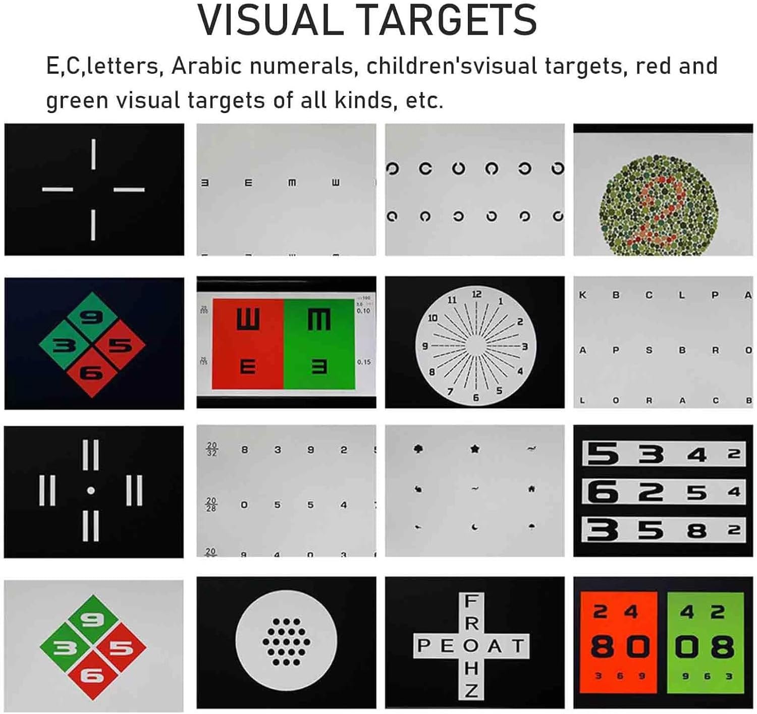 LCD Optical Eye Charts, Electronic Visual Acuity ประเทศไทย | Ubuy