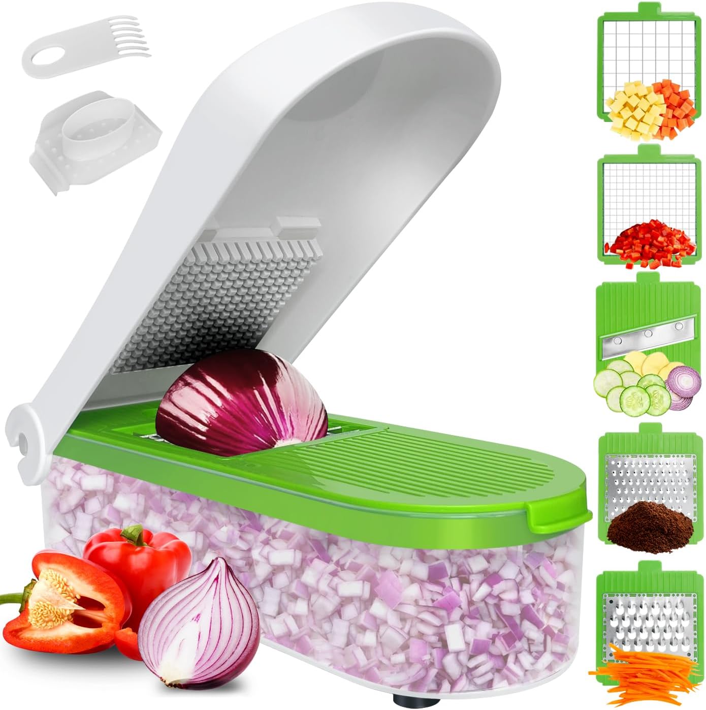 Amazon.com: VIDALIA CHOP WIZARD - Chop Your Kitchen Time in Half: Home ...