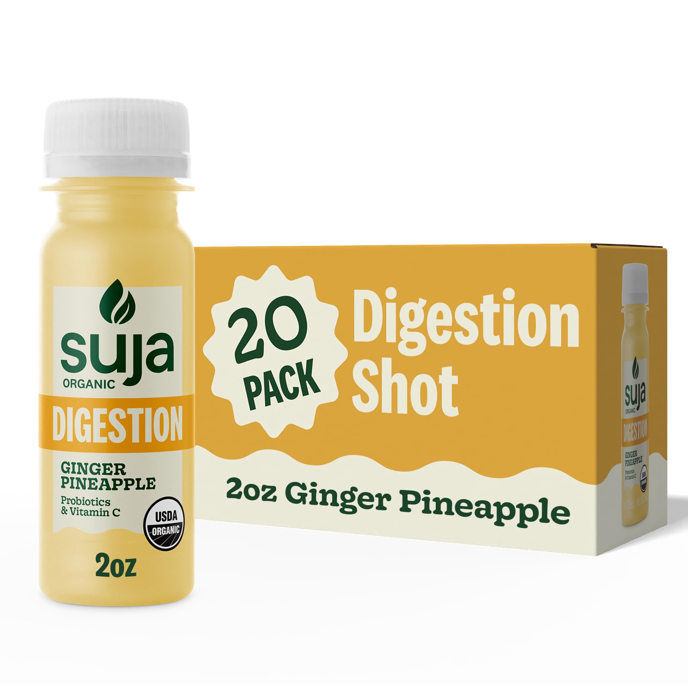 Suja Organic Digestion Shot With Ginger And Apple Cider Vinegar ...