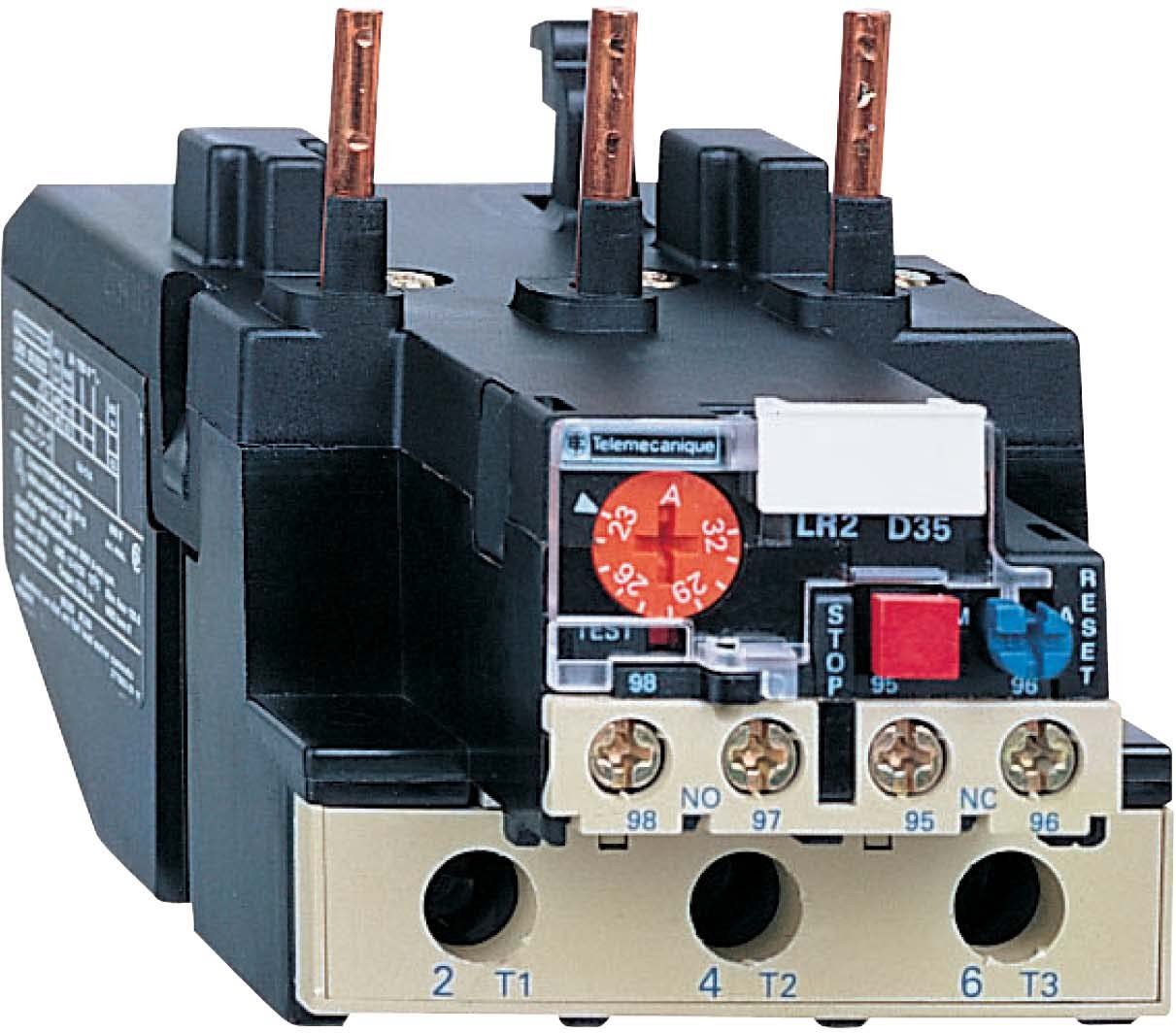 Schneider Electric LR2D3559 Relay 48-65A, Overload Relay 48 To 65A ...