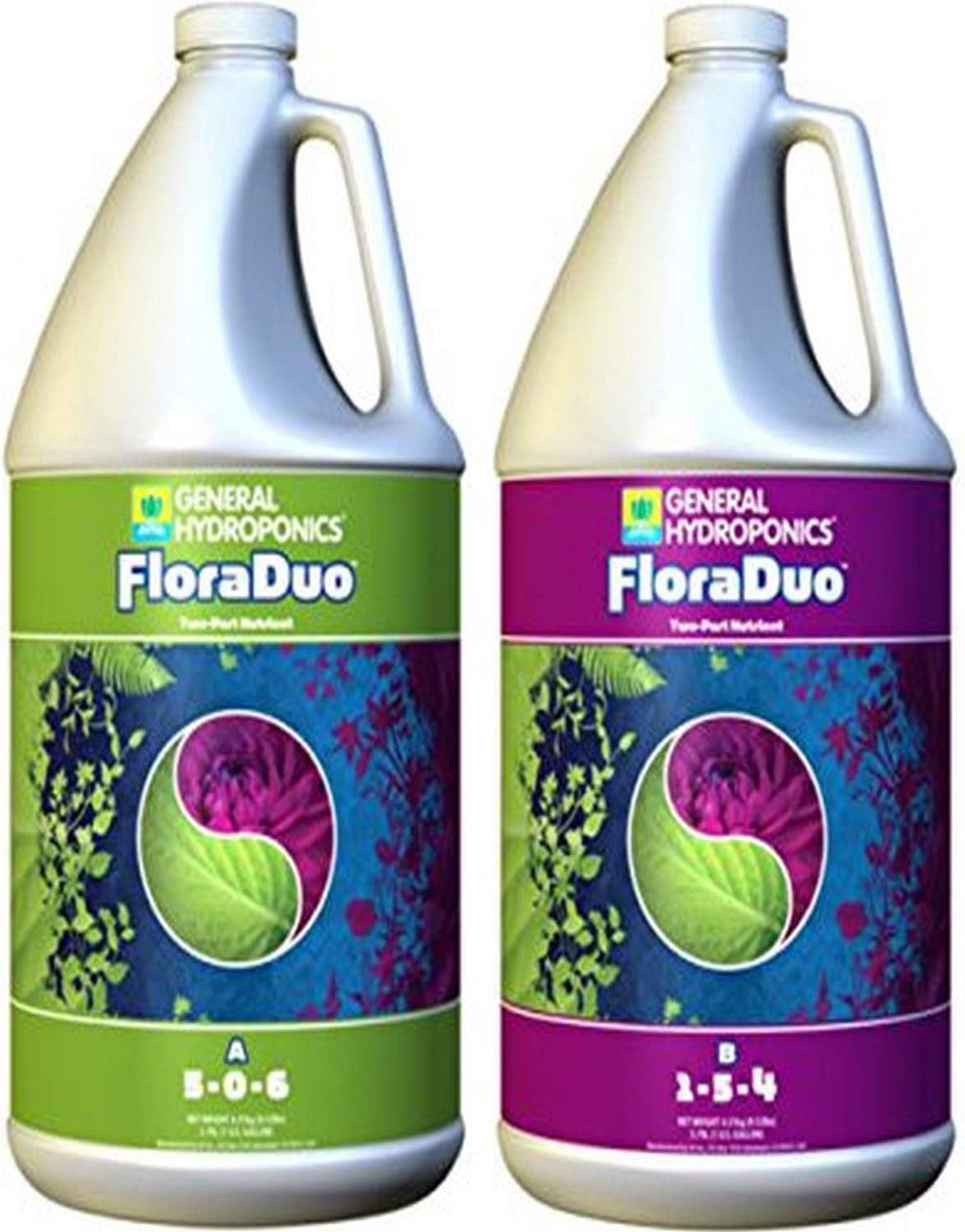 Amazon.com: General Hydroponics Floraduo A & B Fertilizer, 1 Gallon ...