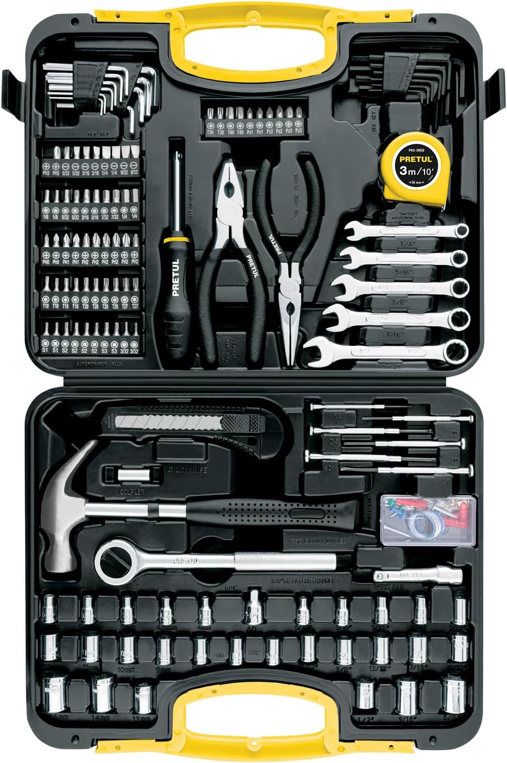 Pretul SET-133, Juego de herramienta, 133 piezas : Amazon.com.mx ...