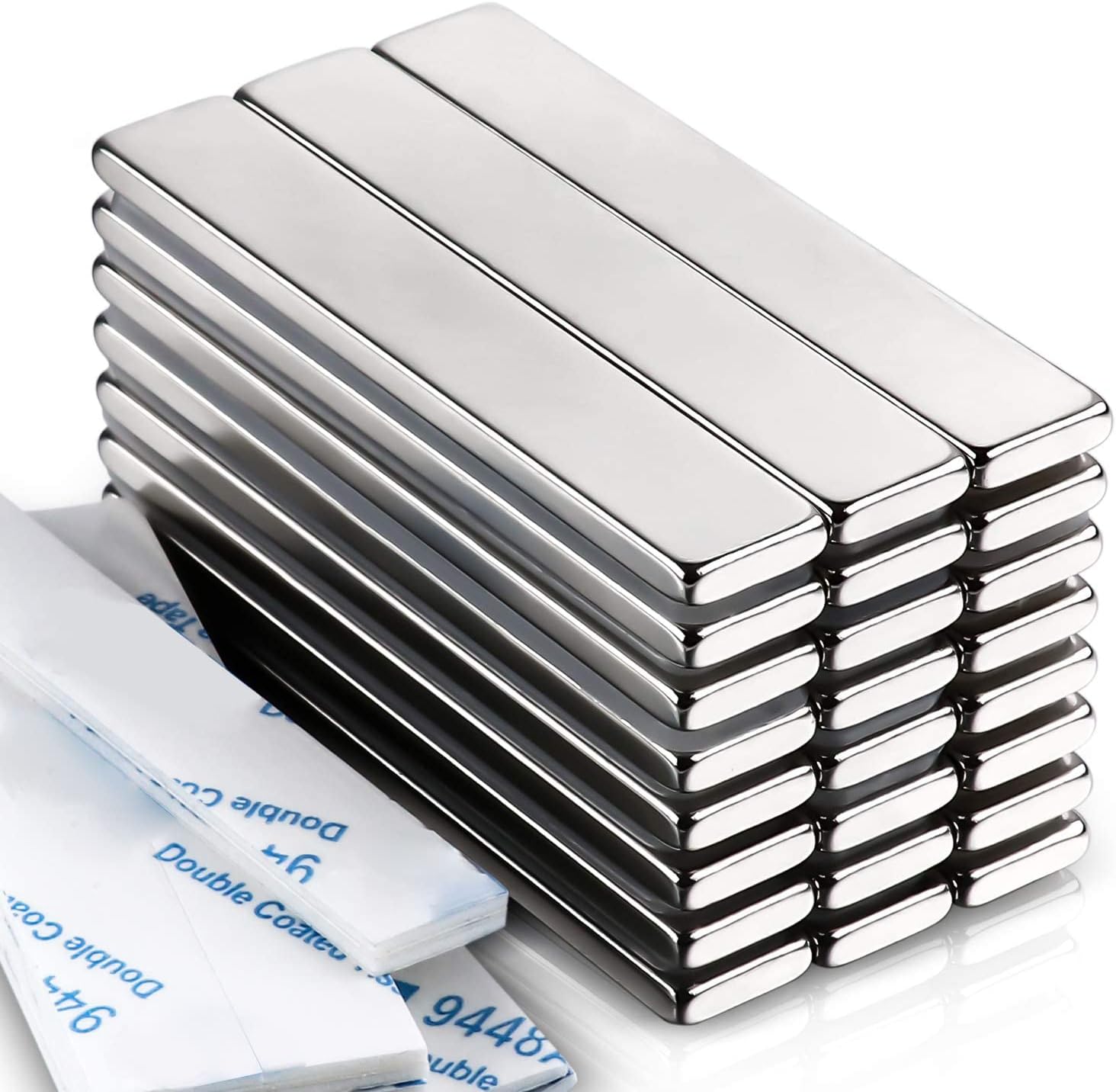 UCINNOVATE Neodymium Magnets, Strong Rare Earth Magnets with Adhesive ...