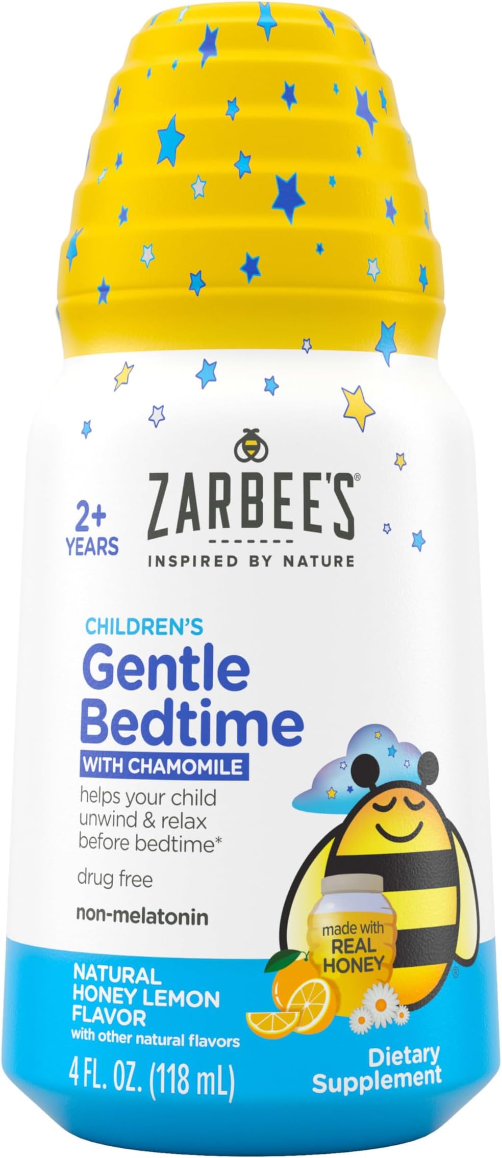 Amazon.com: Zarbee's Gentle Bedtime Gummies for Kids - Melatonin-Free ...