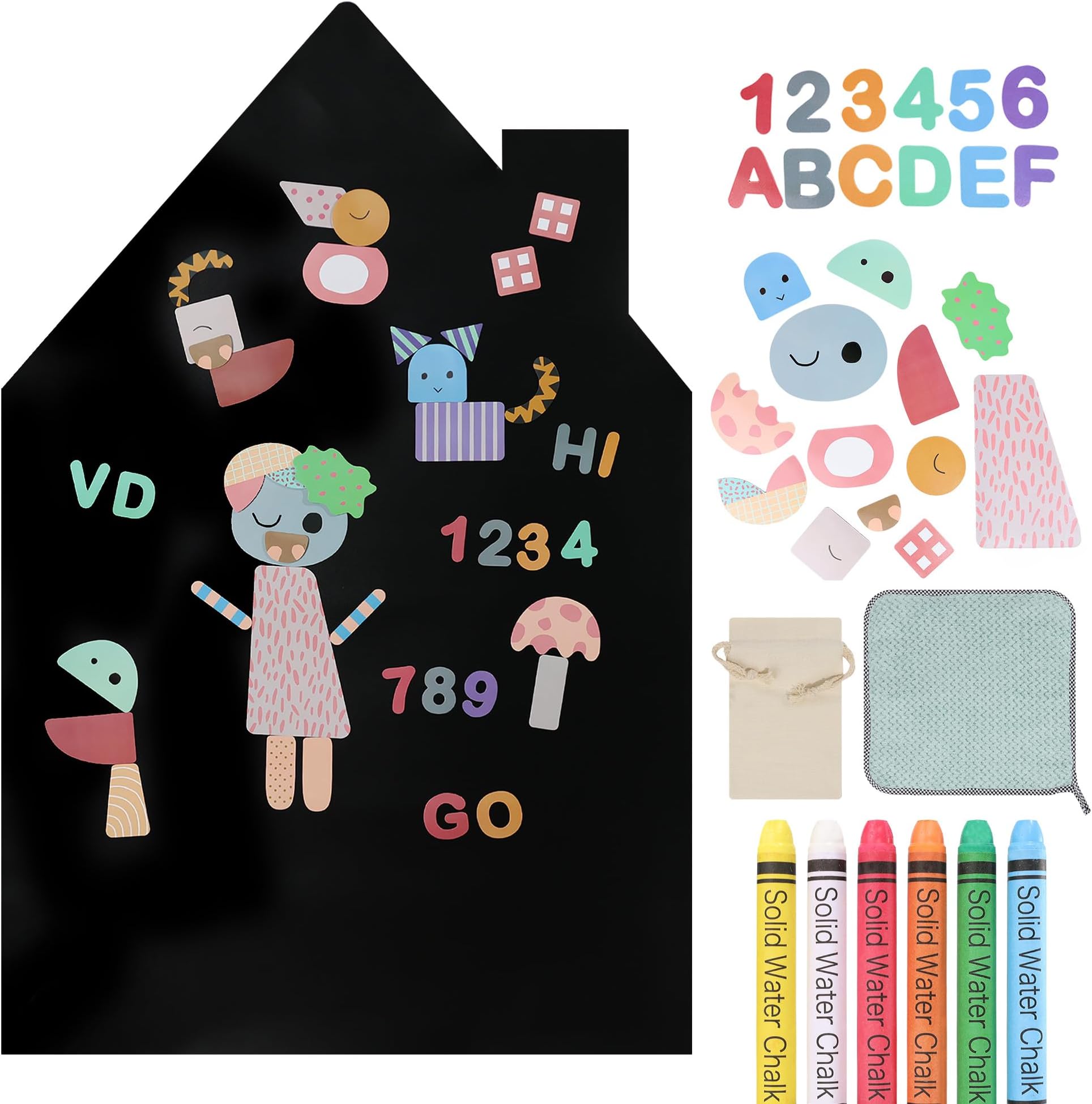 Amazon.com : Yisd Magnetic Chalkboard for Wall 36.5"x24", Magnetic Wall ...