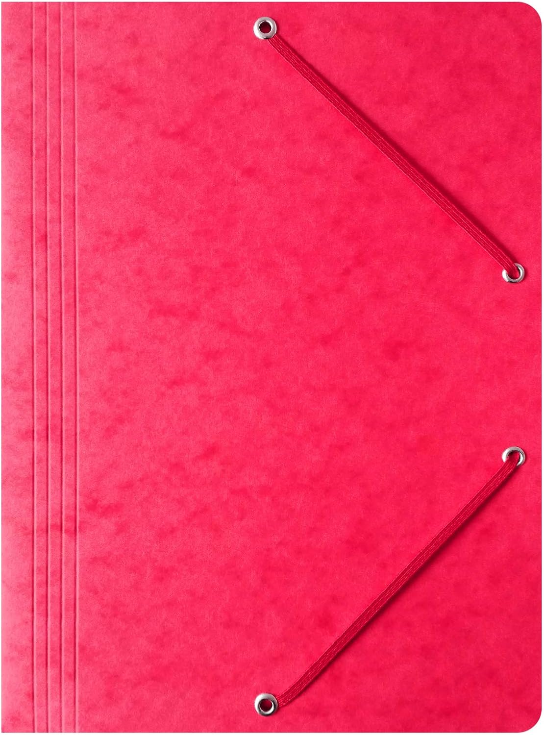 BANTEX 400087823 Pressboard Folder with Rubber A4 Pack of 10 Red – BigaMart