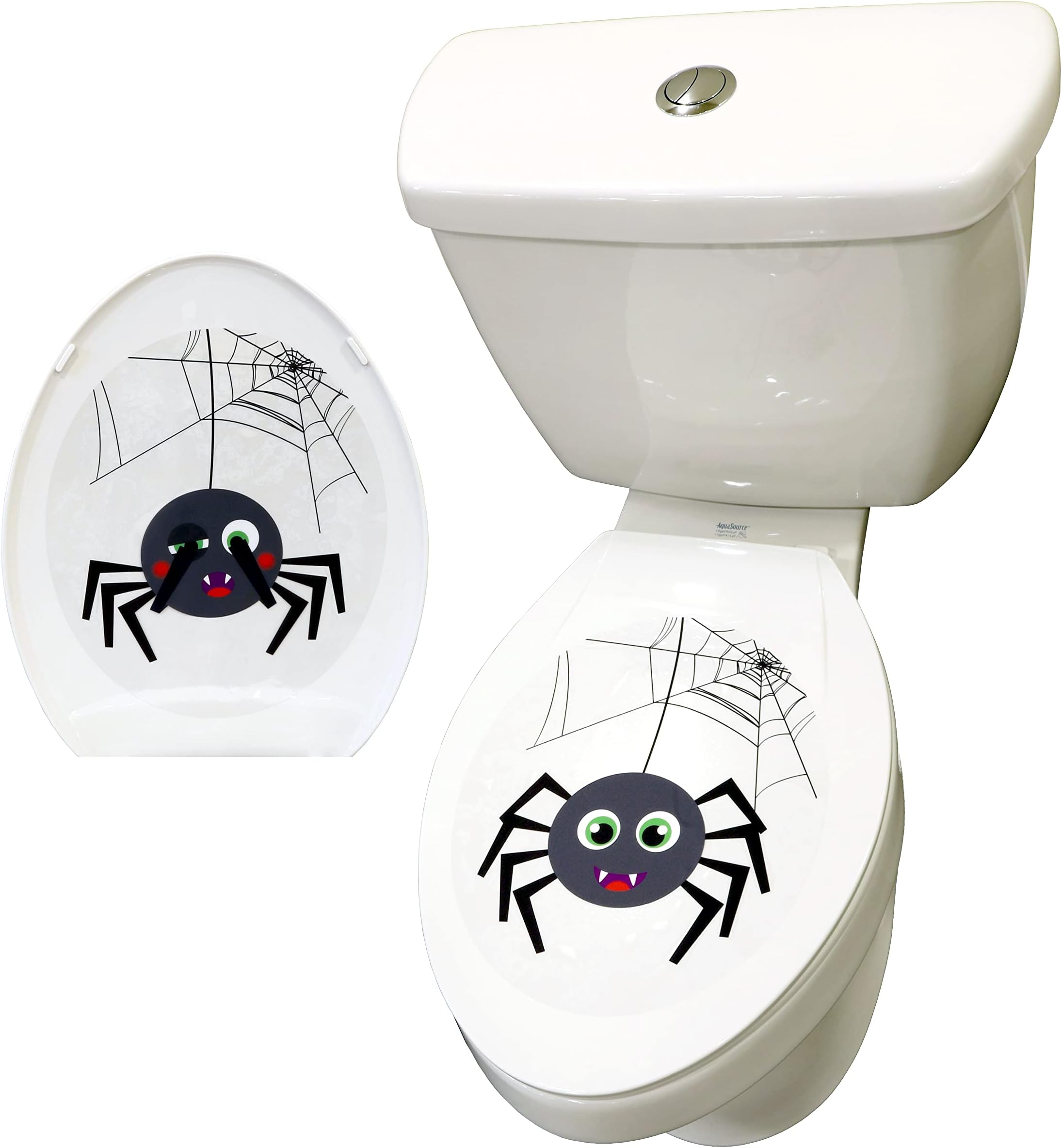 Amazon.com: Bathroom Toilet Sticker Decal - Peeking Monster - Funny Fun ...
