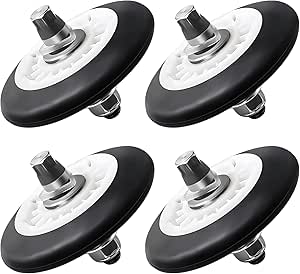 Amazon.com: WE03X10016 WE12M39 4PCS Roller Kits Compatible with ge ...