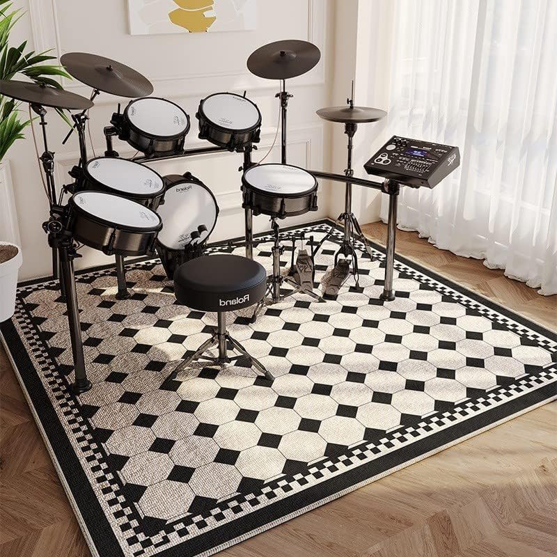 Drum Mat 160 x 140 cm - Essential Anti-Slip Pad for Stable Drumming ...