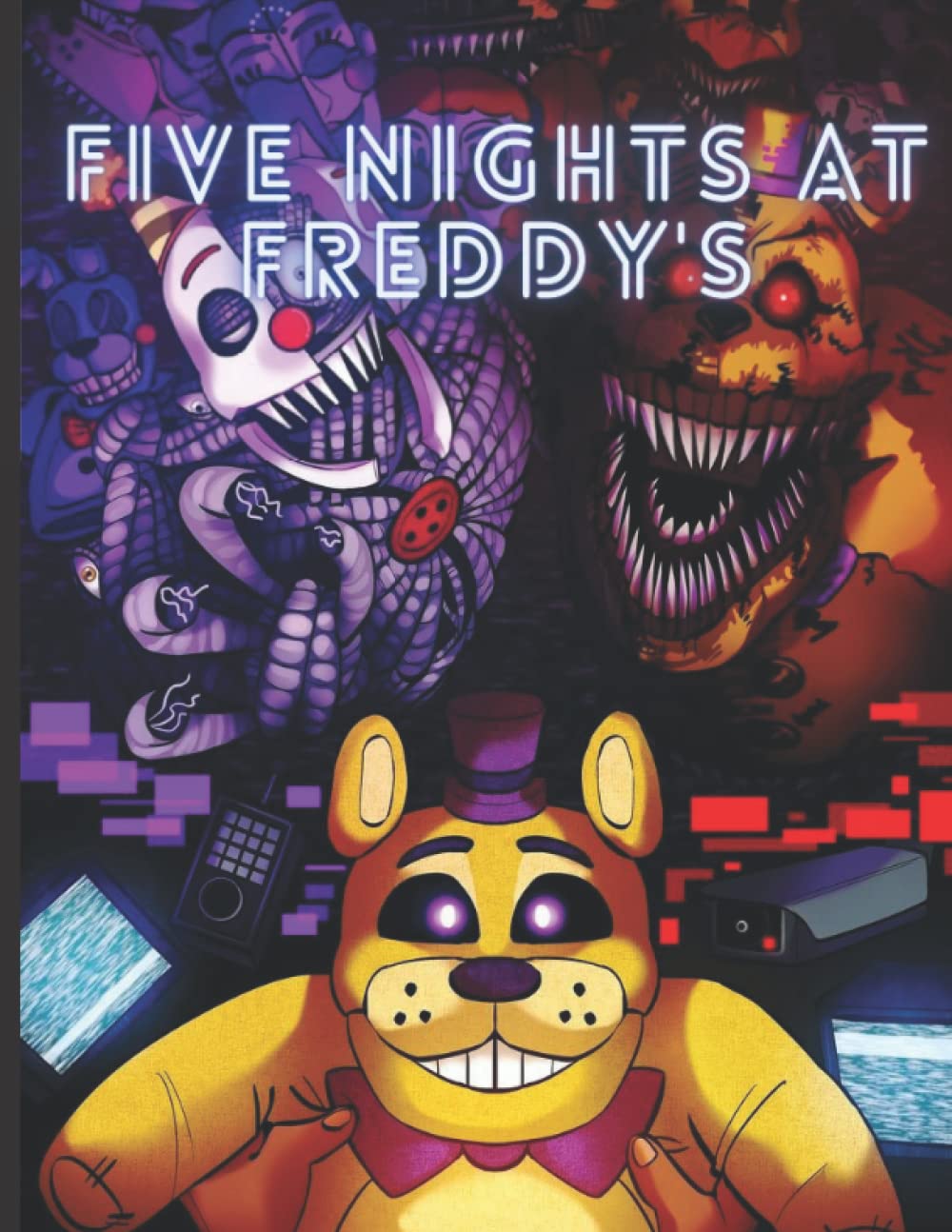 Buy Fìve Nîghts at fréddy's: Premium Illustration Pages to Color with ...