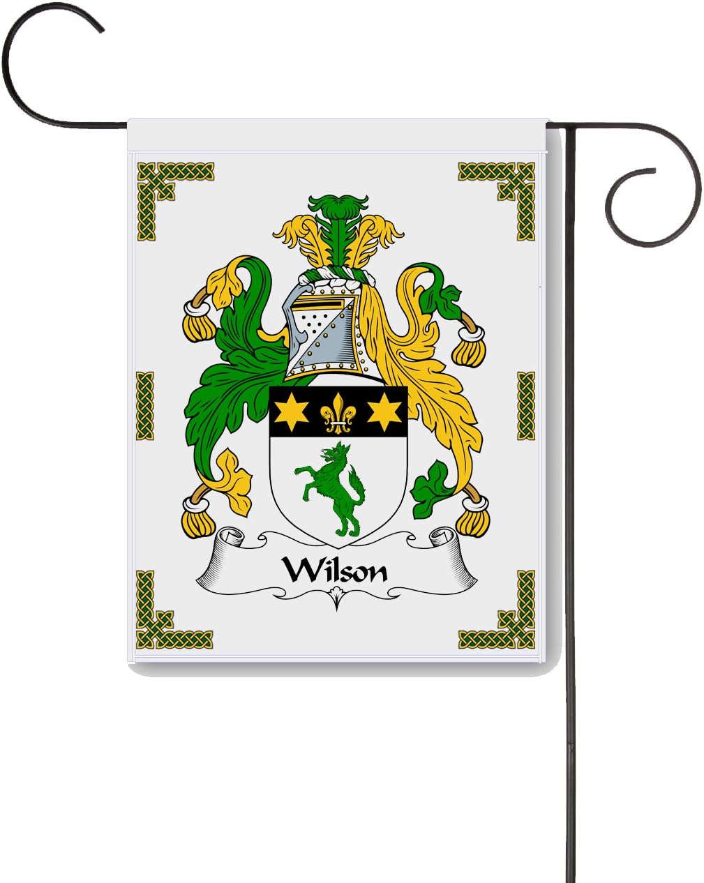 Amazon.com : Wilson Coat of Arms/Wilson Family Crest 11 X 15 Garden ...