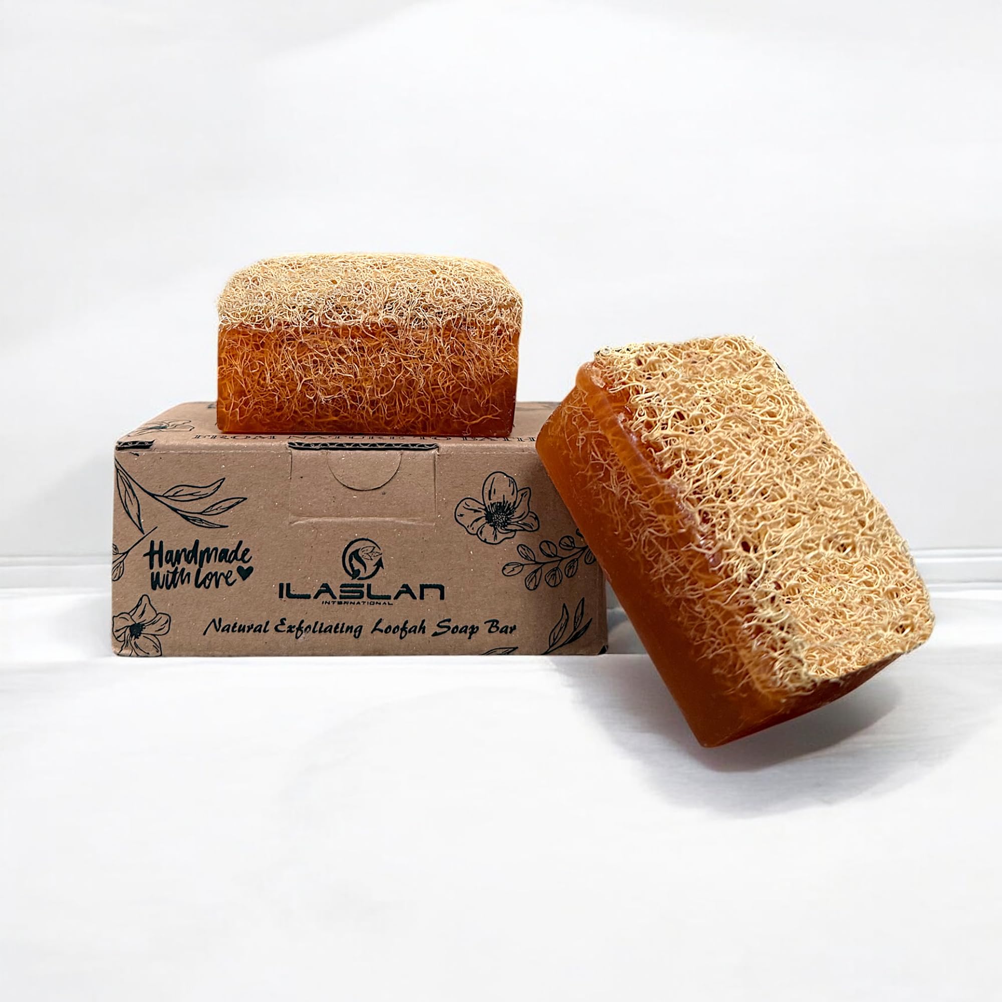 Amazon.com: Honey Milk Soap | Natural Exfoliating Loofah Soap Bar ...