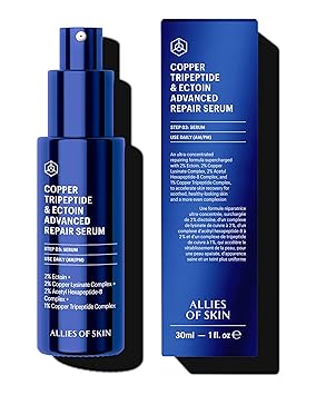 Amazon.com: Allies of Skin Copper Tripeptide & Ectoin Advanced Repair ...