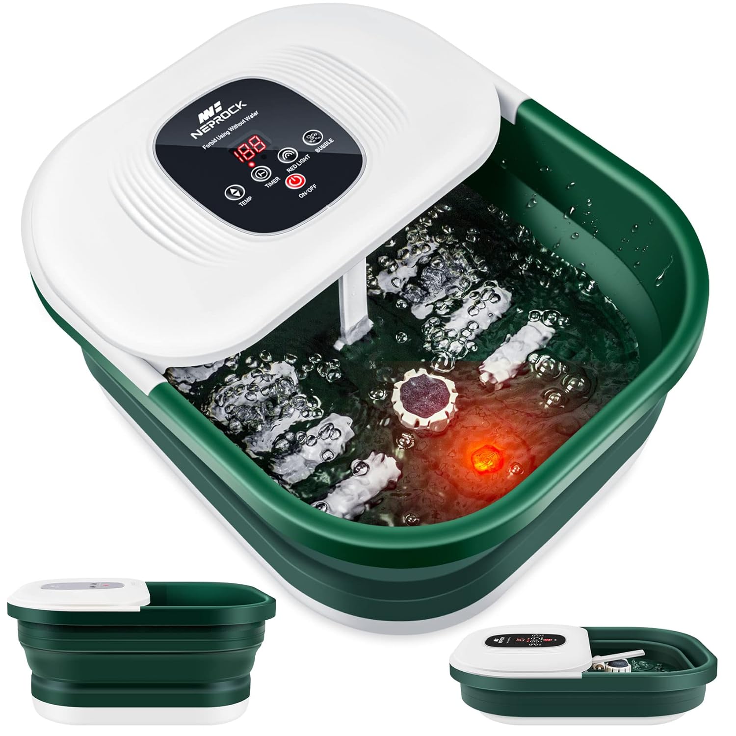 Amazon.com: Neprock Foot Bath Spa with Heat and Massage and Jets ...