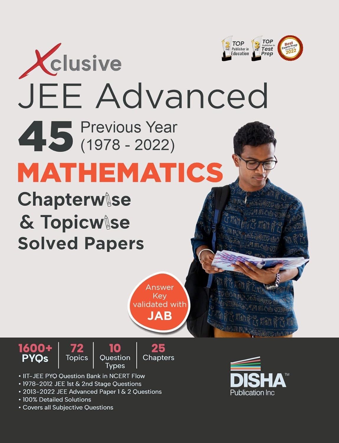 Xclusive JEE Advanced 45 Previous Year (1978 - 2022) Mathematics ...