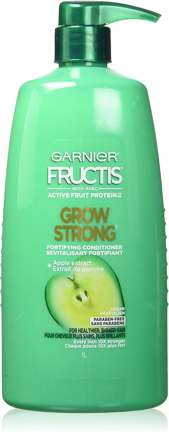 Garnier Fructis Grow Strong, Fortifying Conditioner, For Stronger Hair ...