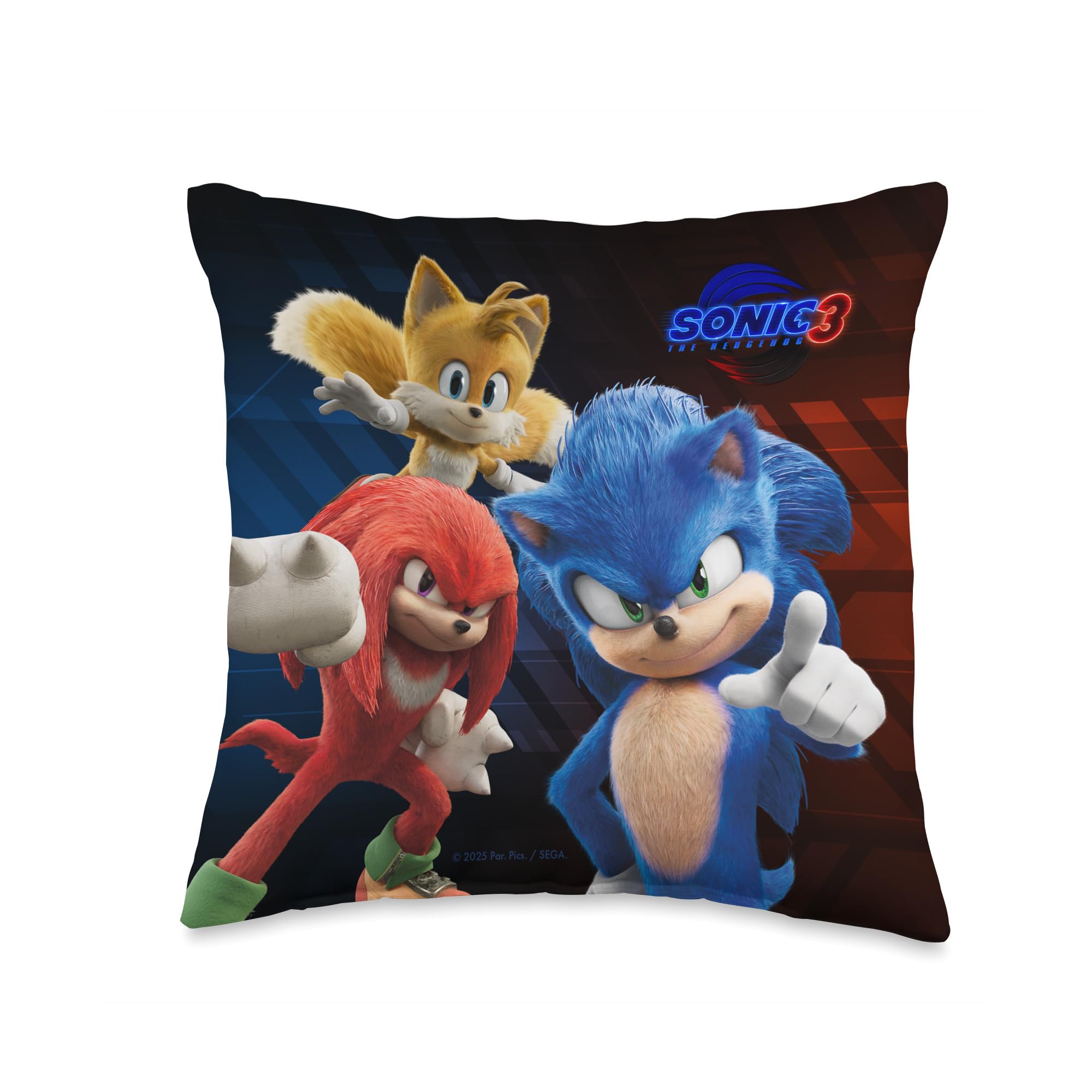 Amazon.com: Sonic the Hedgehog 3 - Heroes Throw Pillow : Home & Kitchen