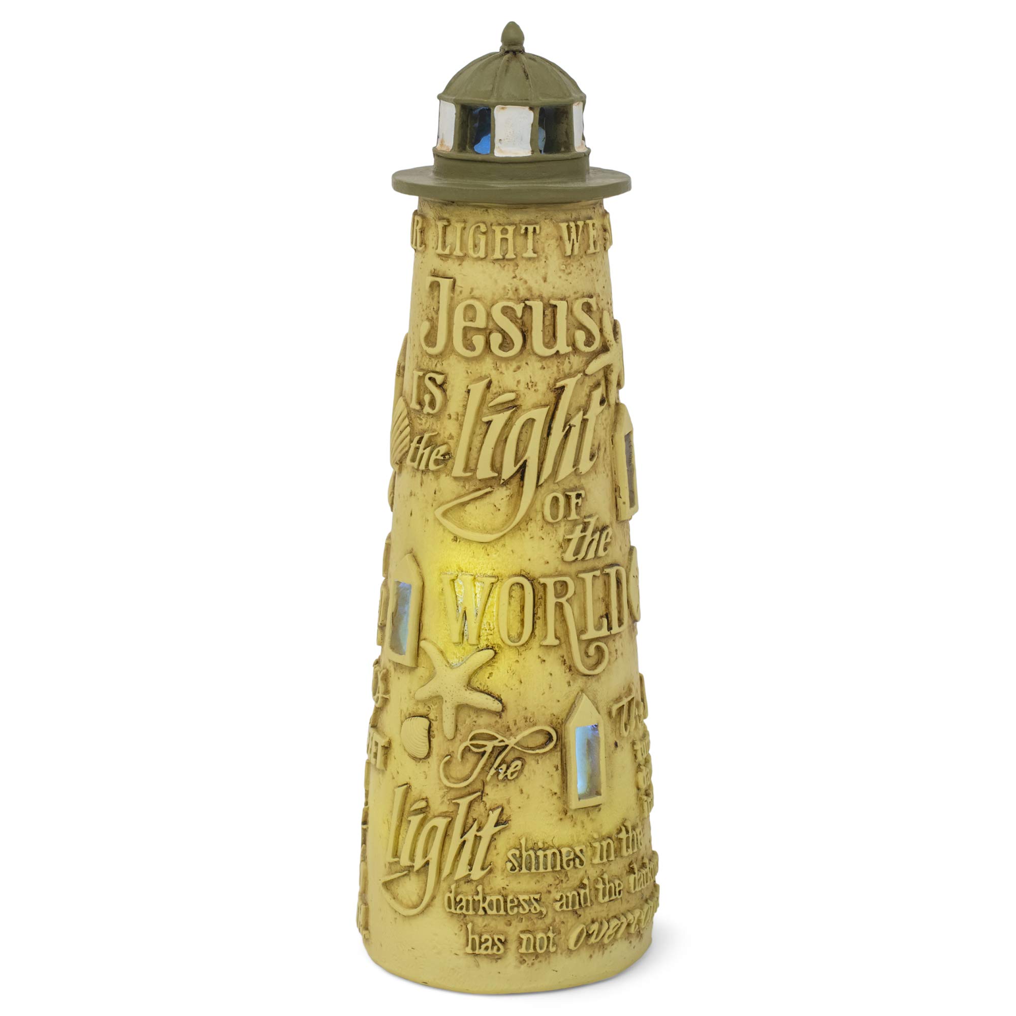 Amazon.com: Lighthouse Shines in The Darkness LED Light-up 8 x 4 inch ...