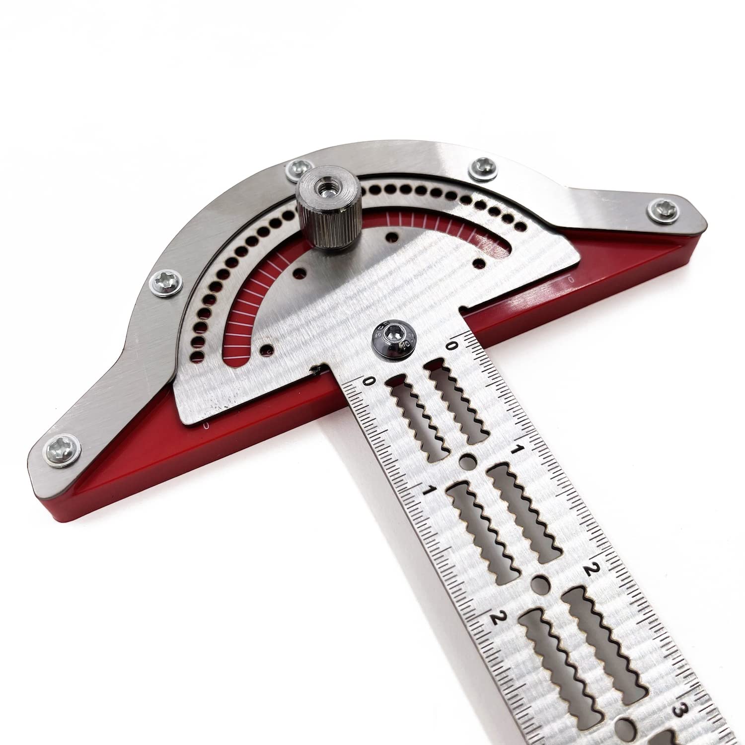 Snapklik.com : Upgraded 18" Woodworker Edge Ruler 0-70Adjustable ...
