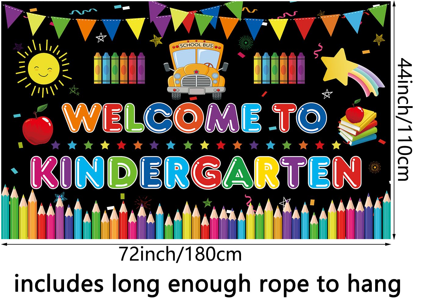 Welcome Back To School Banner Welcome To Kindergarten Banner ...
