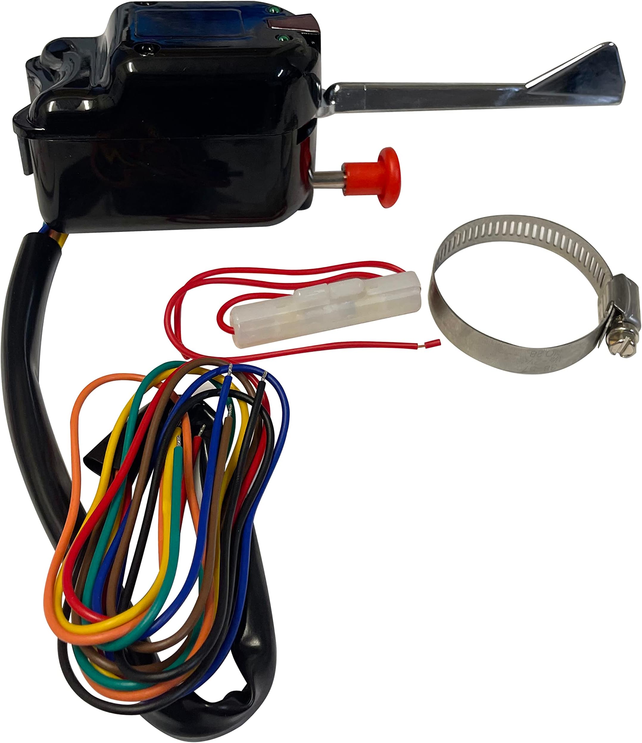 Amazon.com: United Pacific Chrome 12V Universal Turn Signal Switch ...