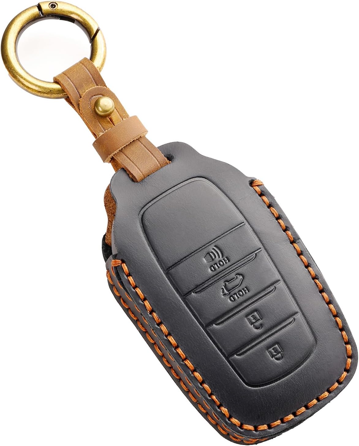 Amazon.com: EASYANT for Toyota Tundra Leather Key Fob Cover, Key Fob ...