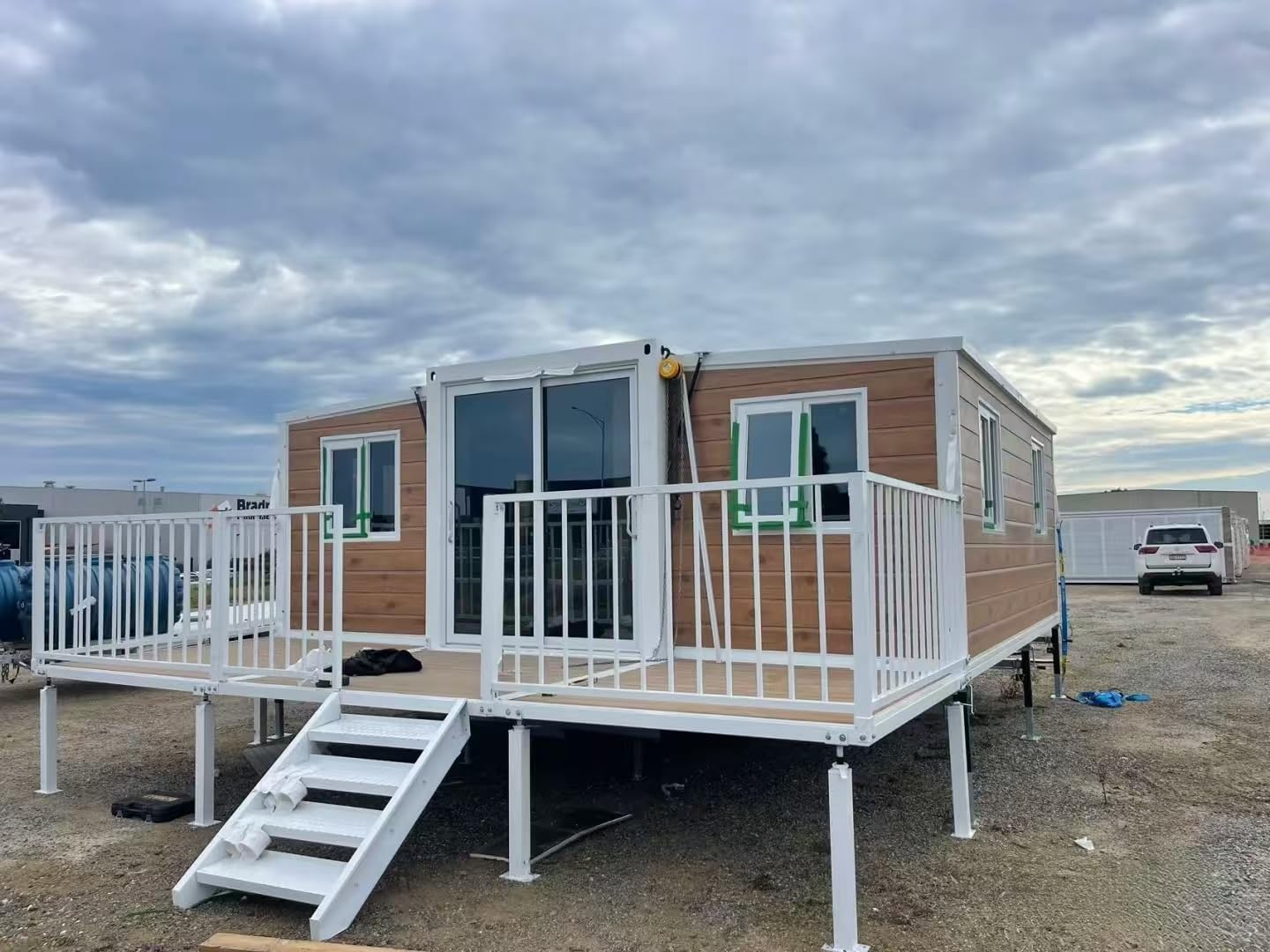 20ft/40ft Storm-Proof Modular Prefab Home | DIY Flat-Pack Kit with Full ...
