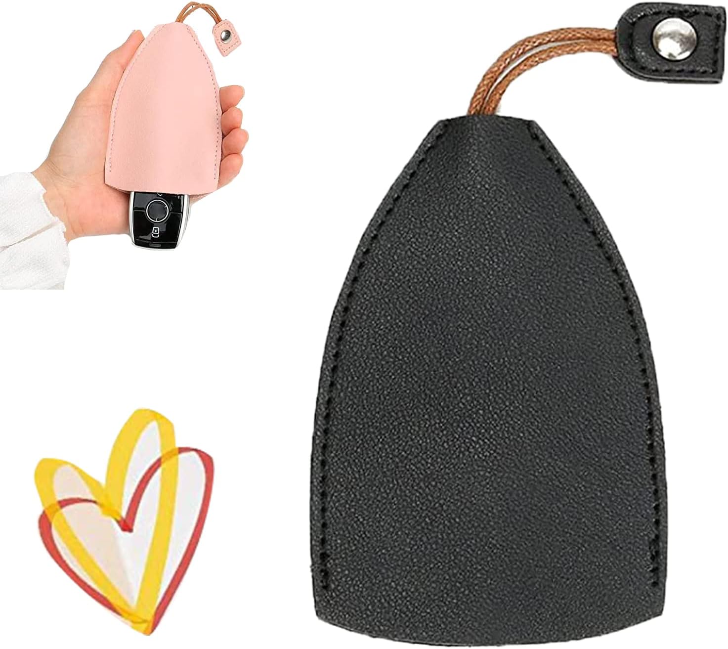 Amazon.com: AHSRW Creative Pull-Out Cute Large-Capacity Car Key Case ...
