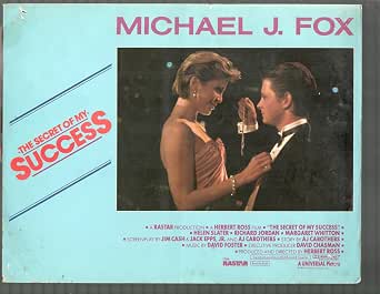 Amazon.com: MOVIE POSTER: Secret of My Success 11x14 Lobby Card Michael ...