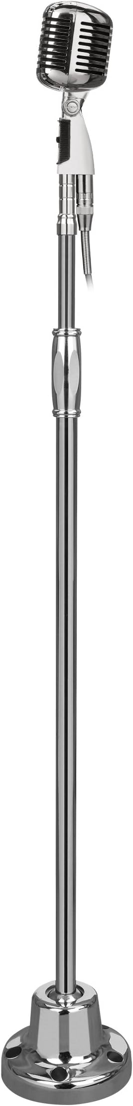 Amazon.com: Pyle Retro Microphone and Swing Stand - Classic Vintage ...