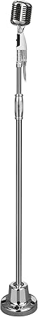 Amazon.com: Pyle Retro Microphone and Swing Stand - Classic Vintage ...