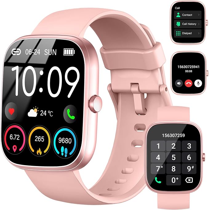 Amazon.com: Smart Watch (Answer/Make Call), 2026 HD 1.91" Smartwatch ...