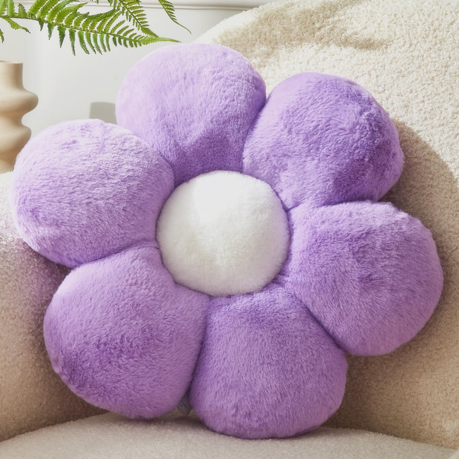 Amazon.com: Flower Shaped Pillow, Cute Decorative Throw Pillow with ...