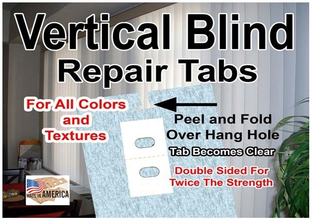 Amazon.com: Vertical Blind Repair Tabs, 10 Tabs