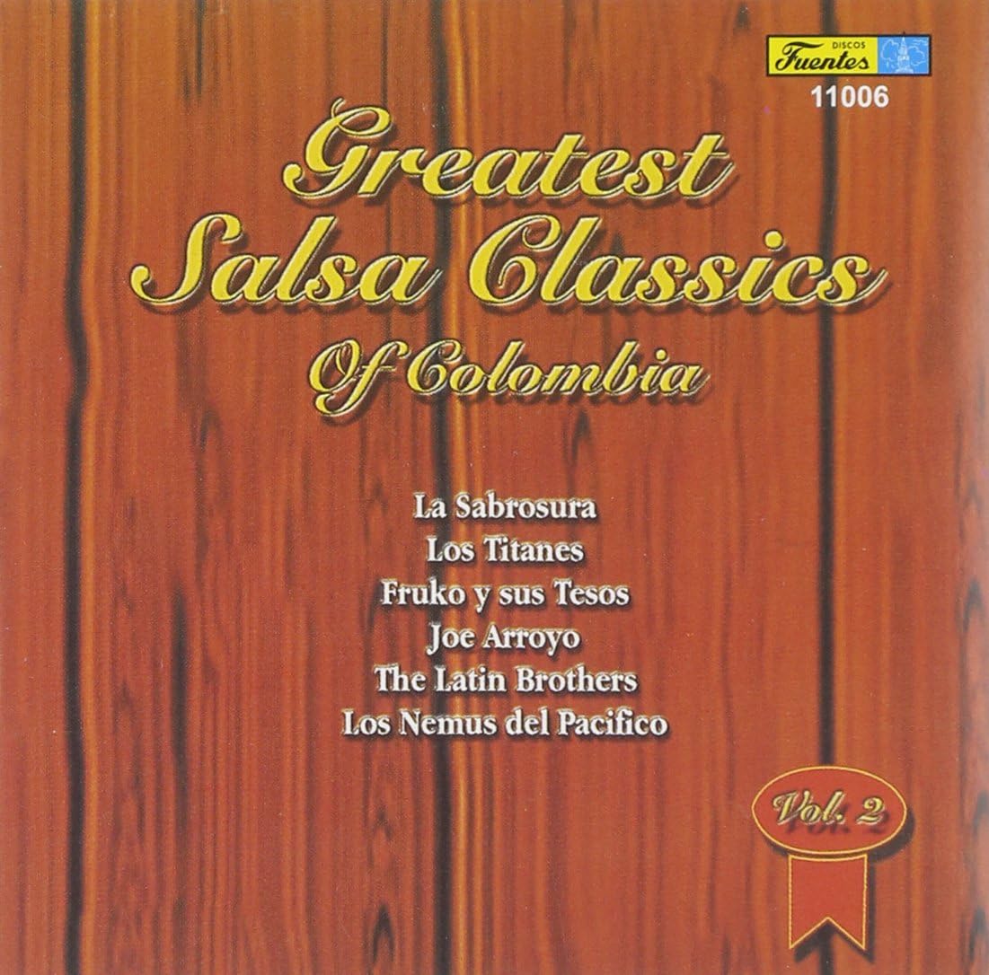 Greatest Salsa Classics Of Colombia Vol 2 Various Artists Latin