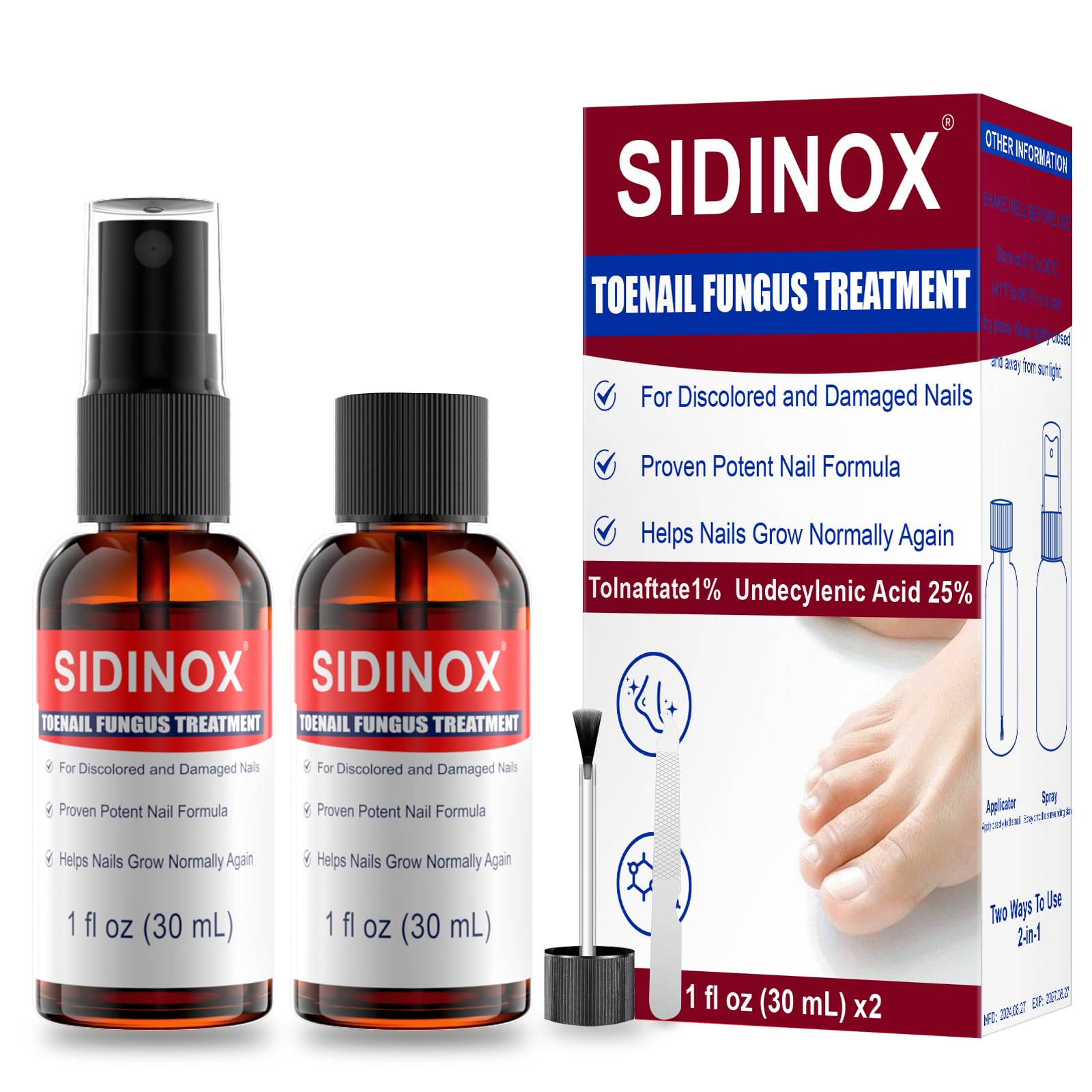 Amazon.com : Toenail Treatment, Extra Strength Repairs Damaged Nail ...