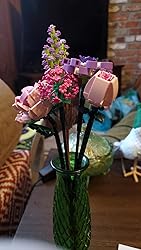 Amazon.com: ZIYOSTAR Mini Bricks Flower Bouquet Building Sets ...