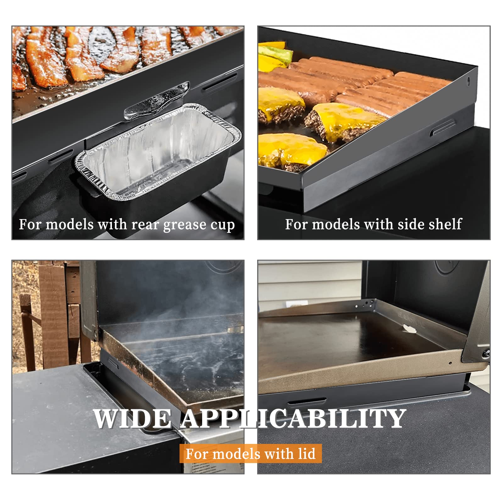 Snapklik.com : Upgraded Wind Guards For Blackstone 36" Griddle ...