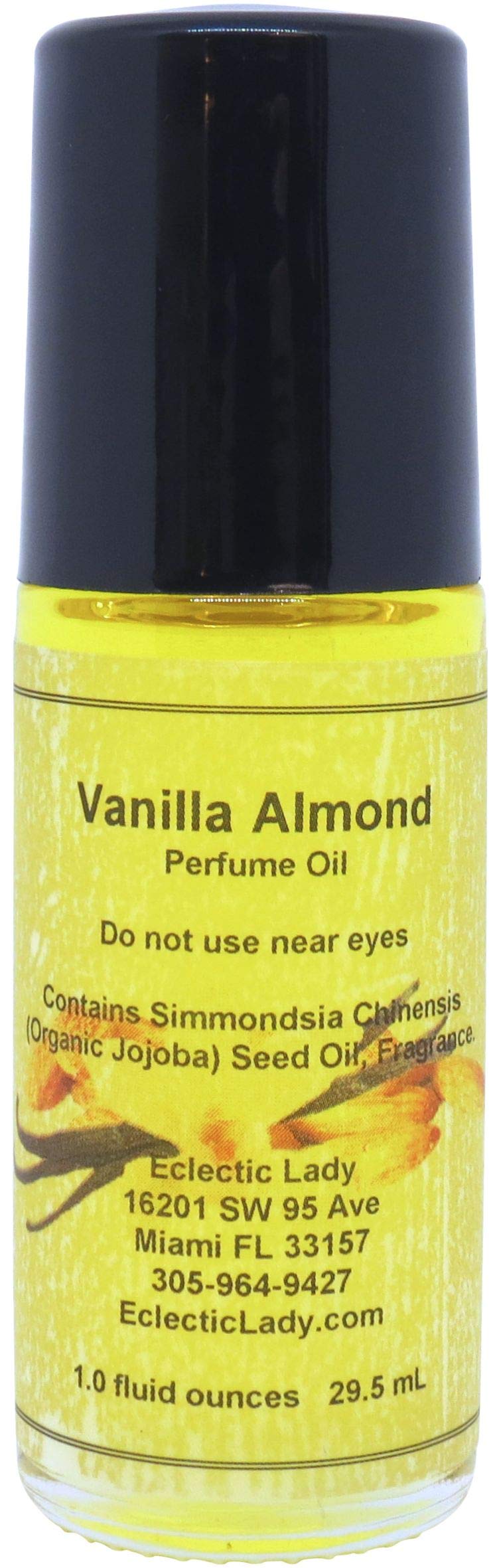 Amazon.com : Vanilla Almond Perfume Oil, 0.3 Oz Portable Roll-On ...