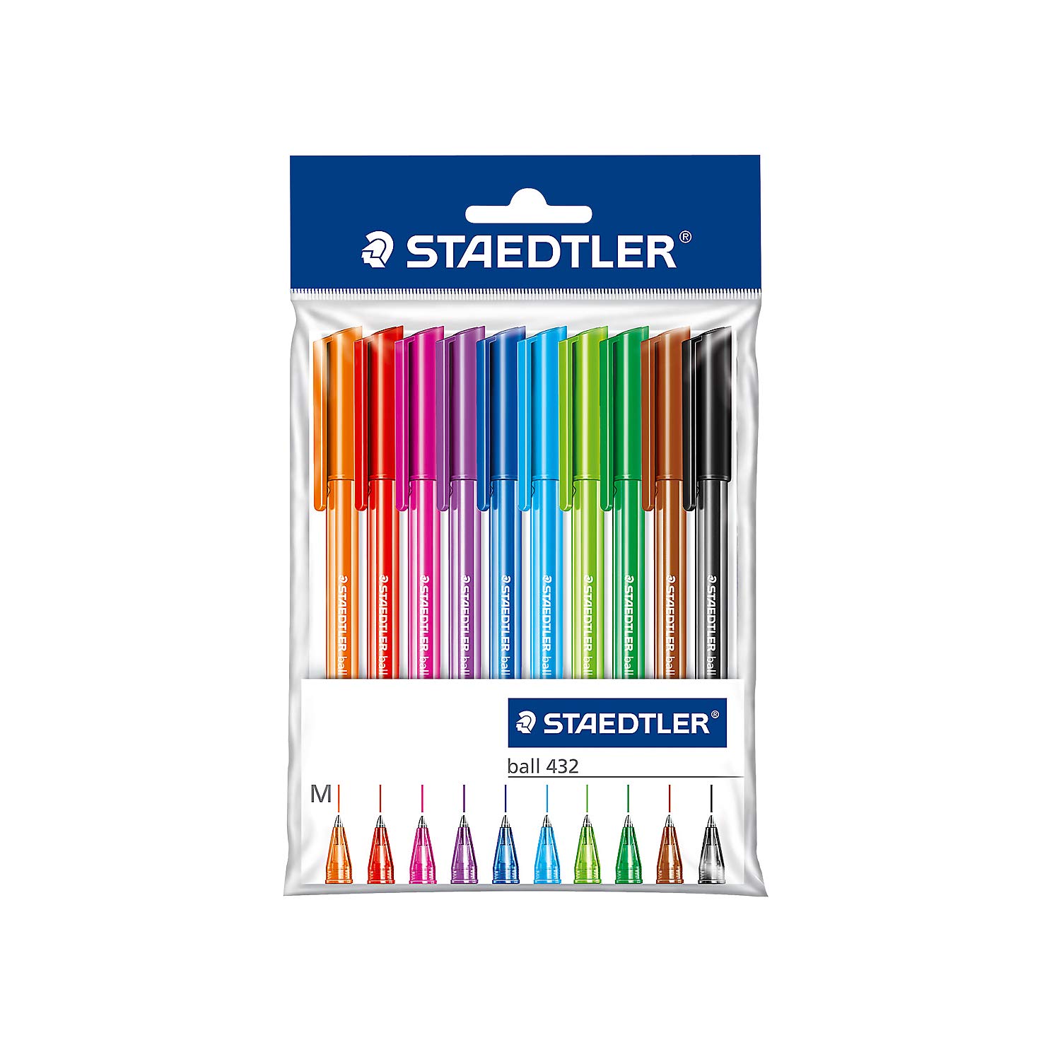 Staedtler Ballpoint pen, line width 0.5 mm, single colours or 10 ...