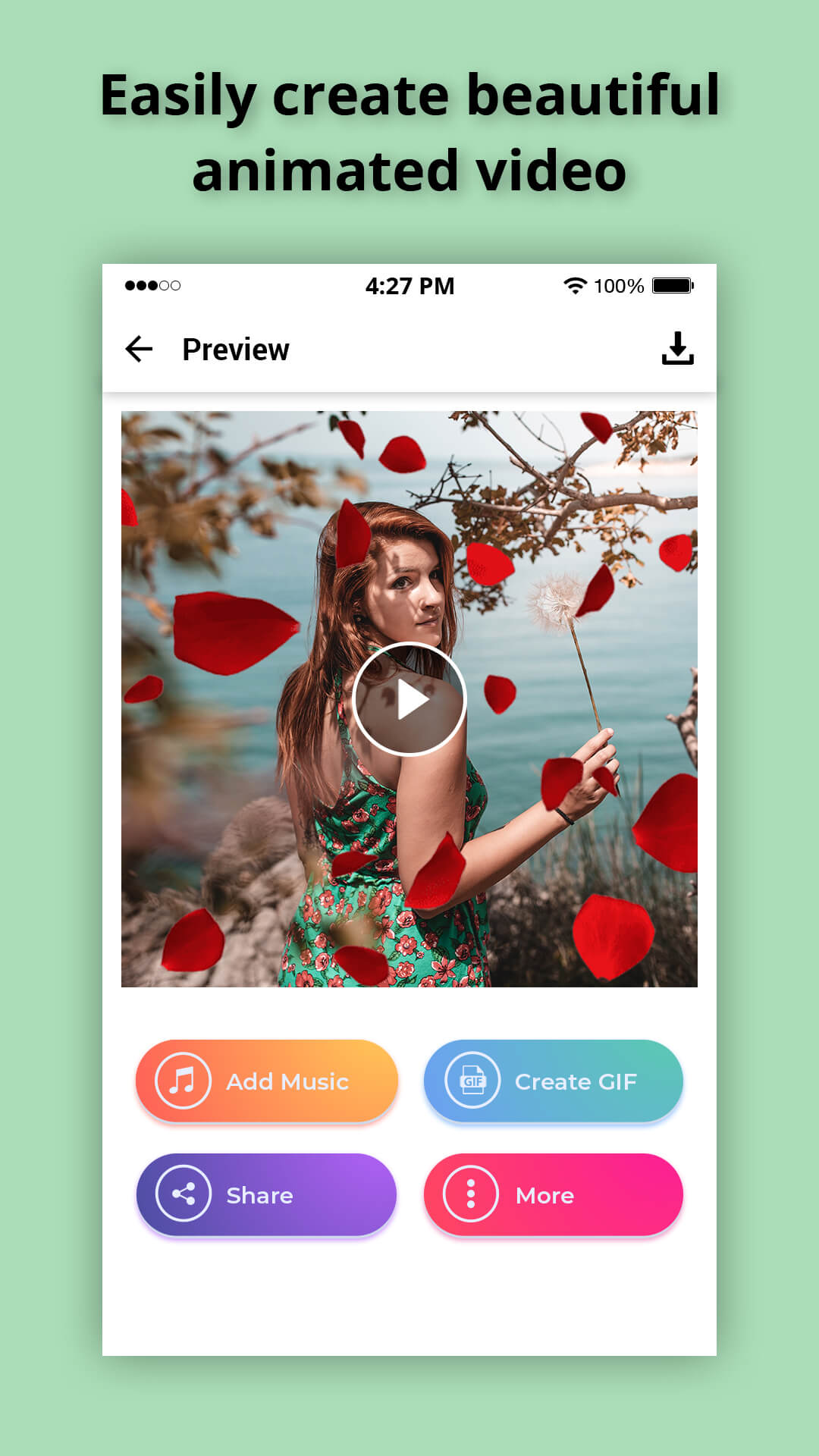 Nature Photo Effect Video Maker with Music - App on Amazon Appstore