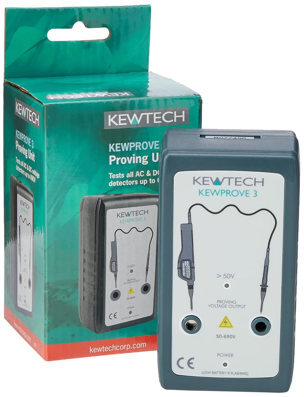 Kewtech KEWPROVE3 Proving Unit Device up to 690V : Amazon.co.uk: DIY ...