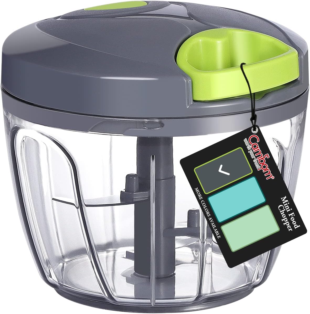 Amazon.com: Cambom Manual Food Chopper Vegetable Cutter, Hand String ...